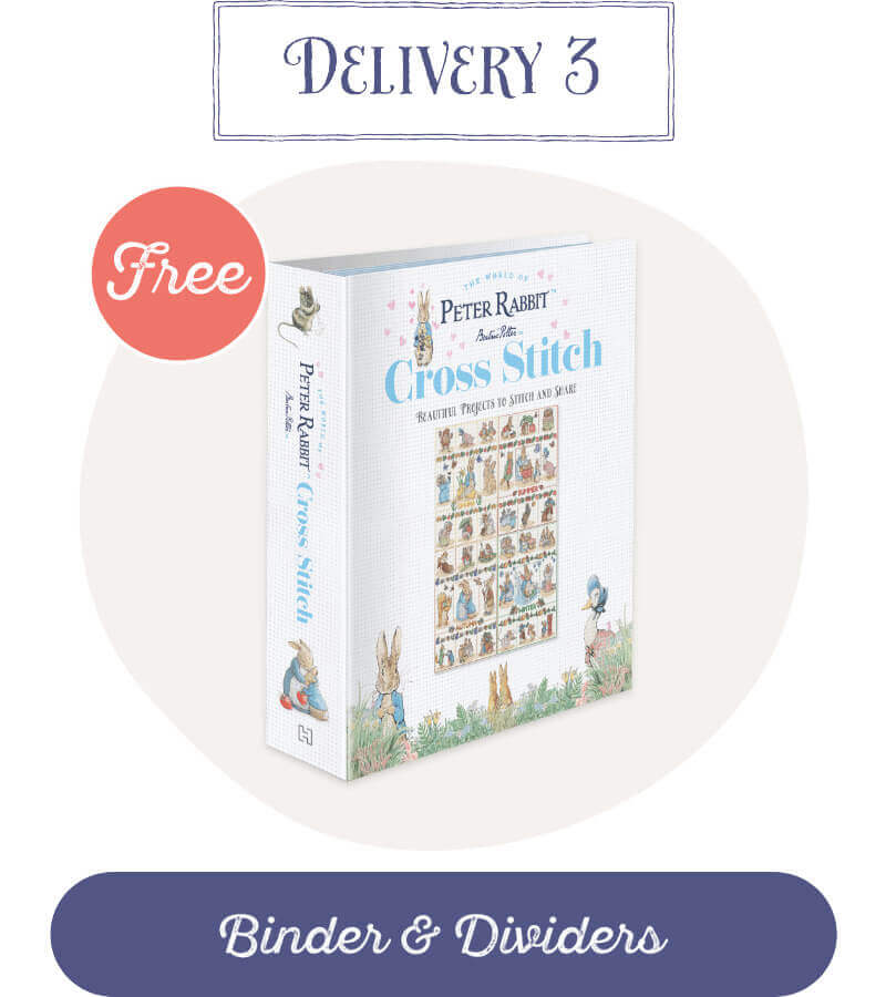 Peter Rabbit Cross Stitch Collection - Stitch Beatrix Potter Designs